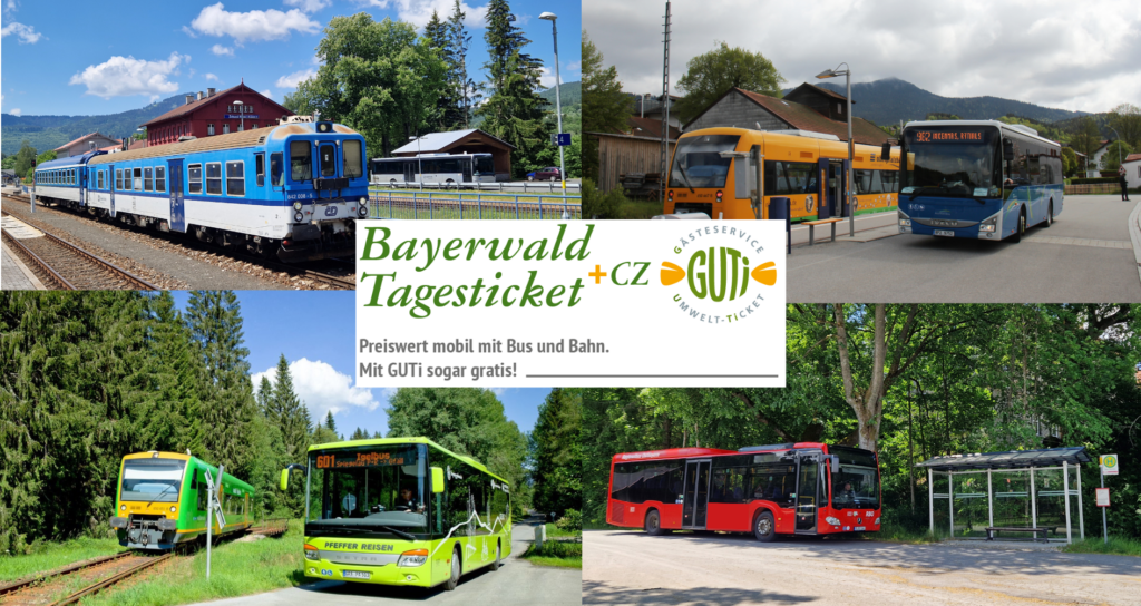 Eine Region - ein Ticket! - Bayerwald-Tagesticket